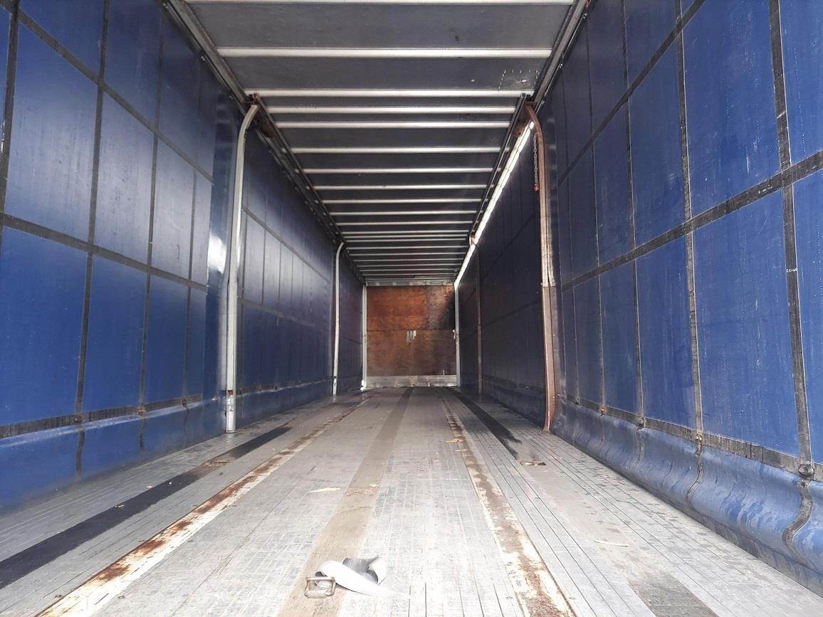 2000 Western 53x102 Tandem Axle Steel Curtain Side Trailer - Air Ride ...