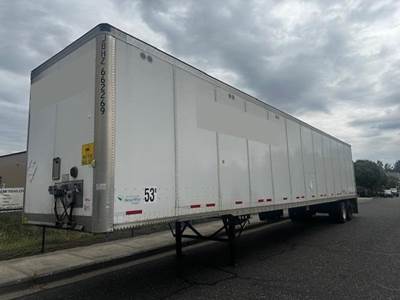 2015 Wabash 53 ft Dry Van Trailer - Roll up Door, Air Ride, Liftgate ...
