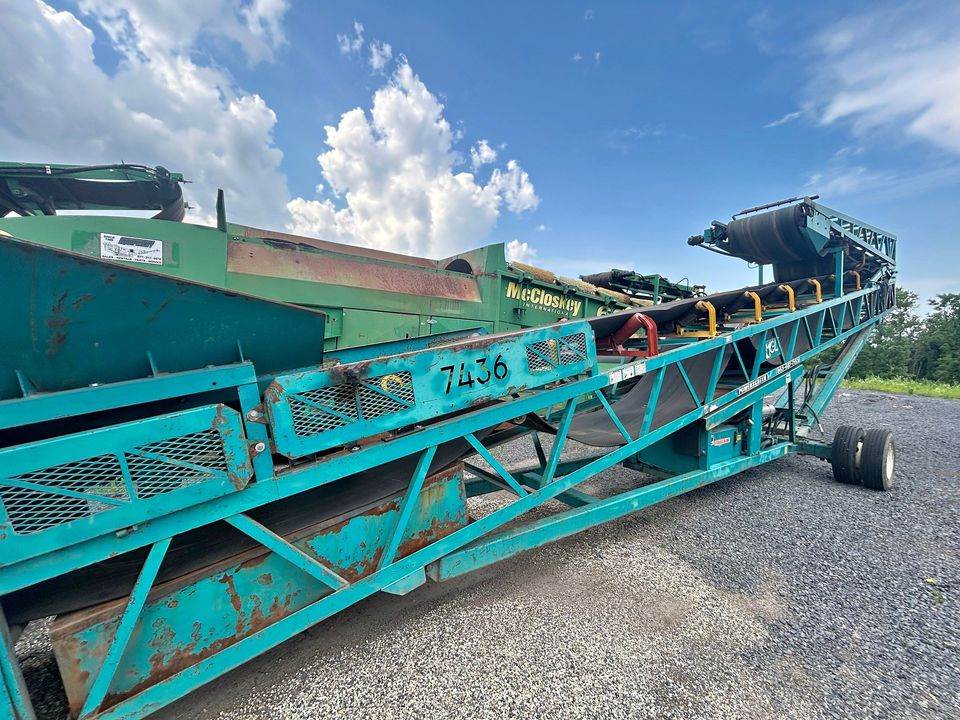 MGL wheeled 74ft conveyor/stacker For Sale, 2,400 Hours | Shrewsbury ...