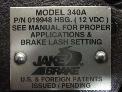 Caterpillar 3406C Engine Brake For Sale | Crandall, TX | 77294 ...