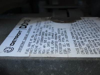 2020 Detroit DD13 Engine for a Freightliner CASCADIA For Sale, 337,097 ...