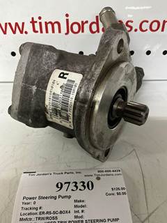 TRW/ROSS Steering Pump For Sale | Crandall, TX | 97330 ...