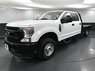 2021 Ford F-250 XL Flatbed Truck - 383HP, 6 Speed Automatic For Sale ...