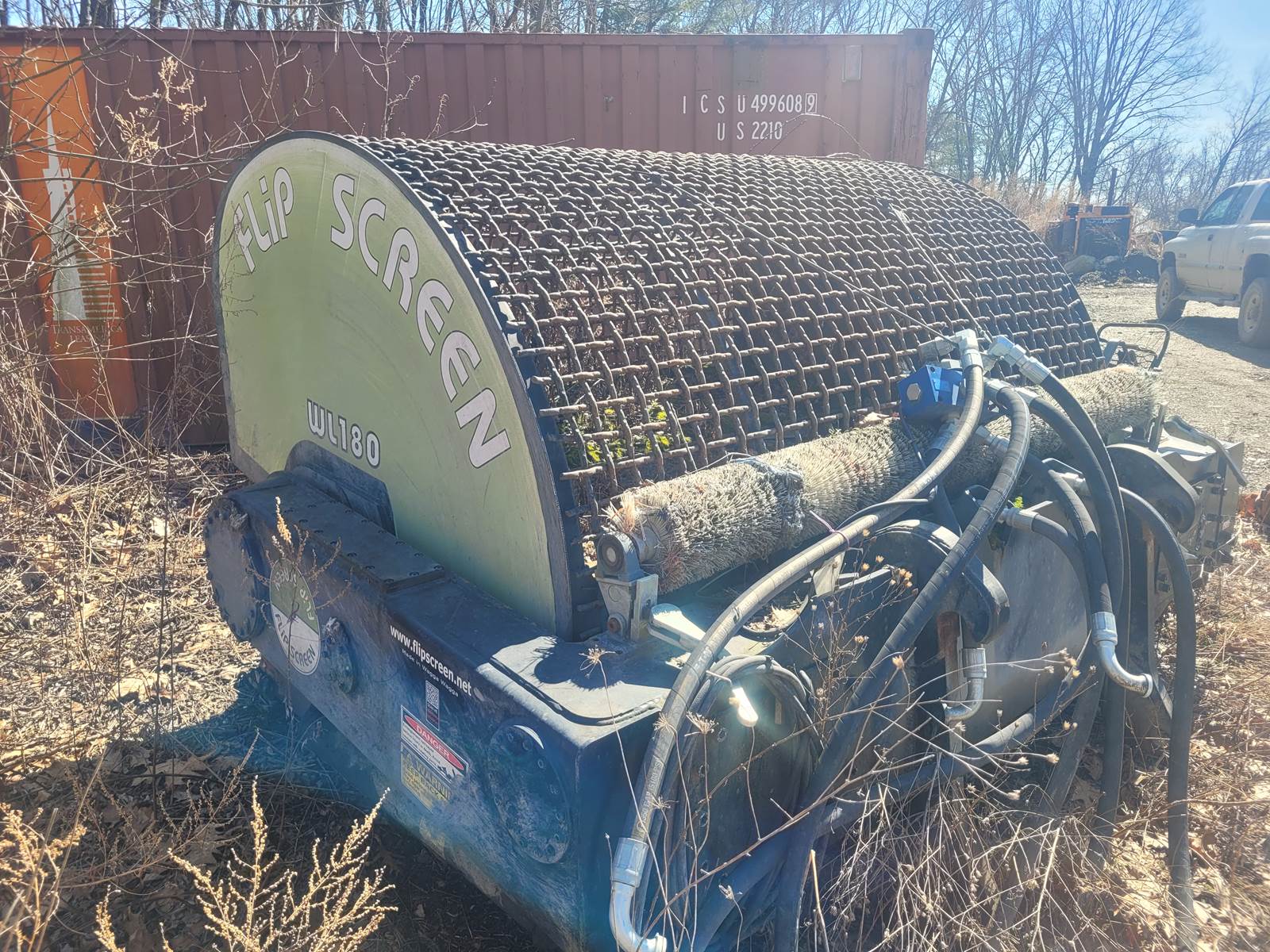 2022 FlipScreen WL180 Screening Bucket for 1990 thru 2024 Volvo L120 ...