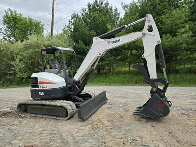 2017 Bobcat E50 Compact Excavator For Sale, 3,278 Hours | Tunkhannock ...