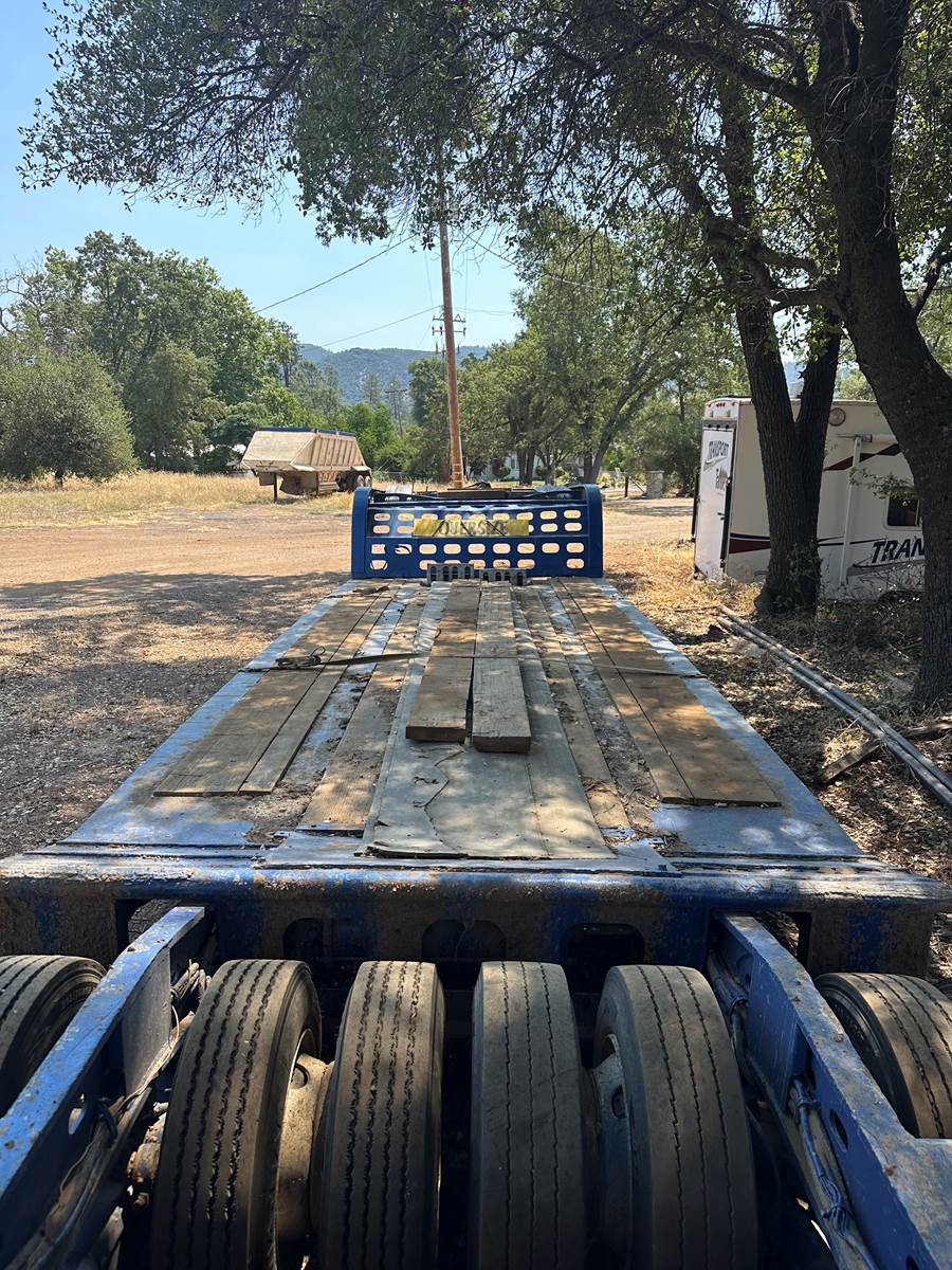 1987 Murray 16-TIRE LOWBOY TRAILER Lowboy Trailer For Sale | Sonora, CA ...