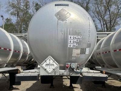 2012 Brenner 9000 GALLON SOLVENT TANKER / METHANOL & ETHANOL Chemical ...