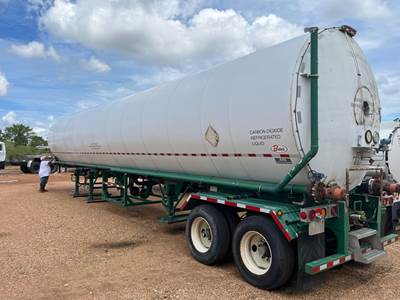 2005 Bedard 15,000 CO2 OR LPG STORAGE TANKER TRAILER Industrial Gas ...