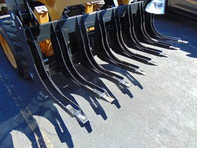 2026 FUTURE FT-CLG72 SKID STEER 72" GRASS LOG ROOT RAKE GRAPPLE WITH ...