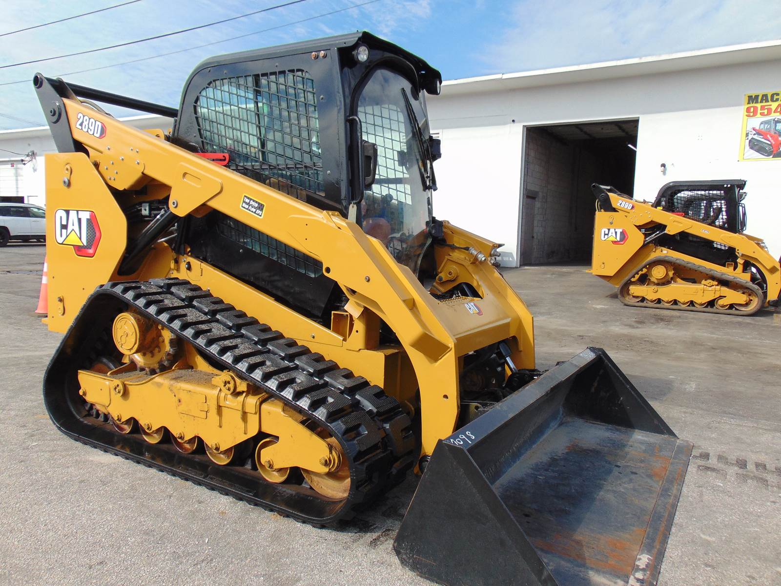 2019 CAT 289D TURBO 2 SPEED "HIGH FLOW' ENCLOSED A/C CAB - SMART BUCKET ...