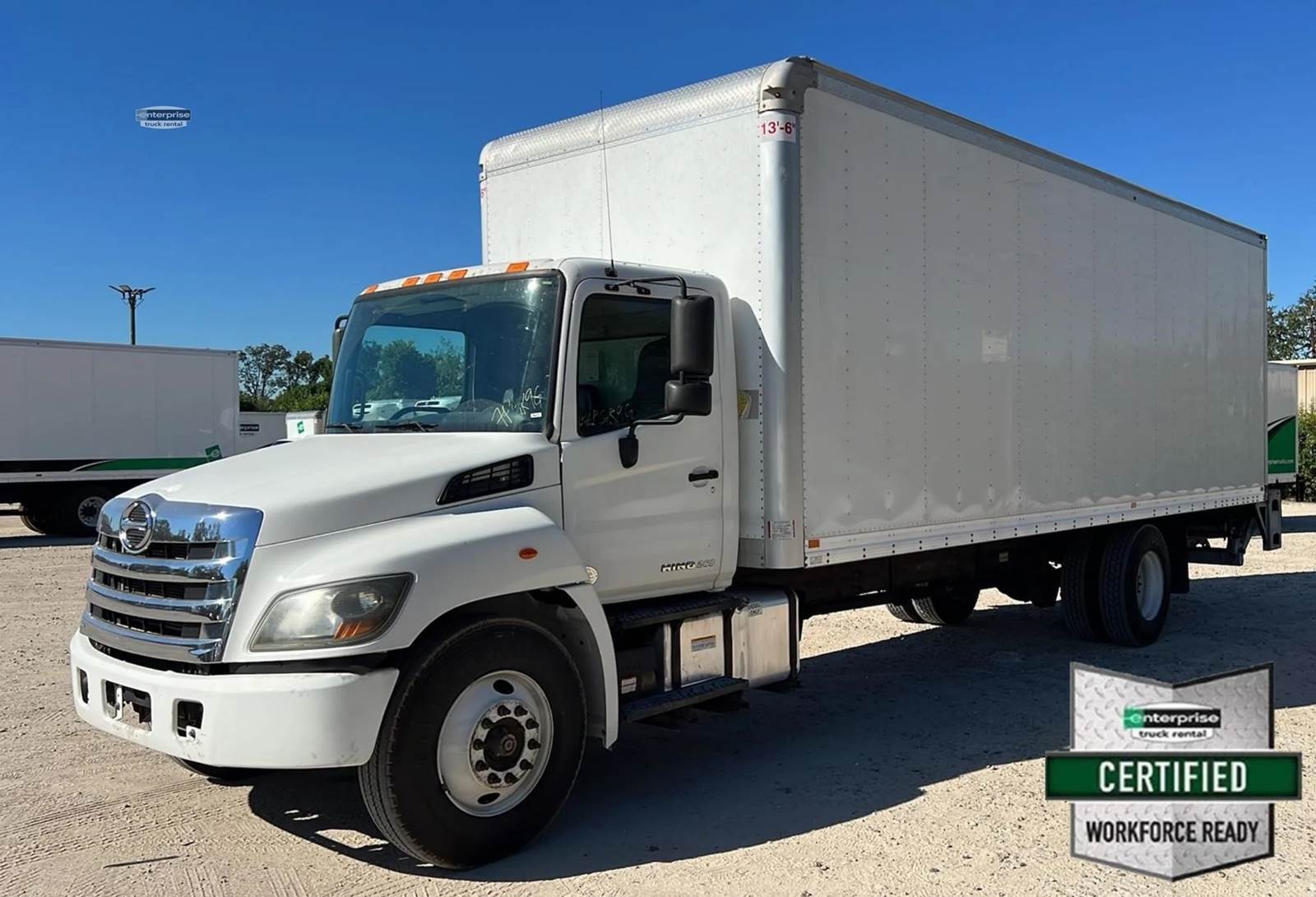 2018 Hino 268A 26 FT Box Truck 220 HP AUTOMATIC NON-CDL *CERTIFIED ...