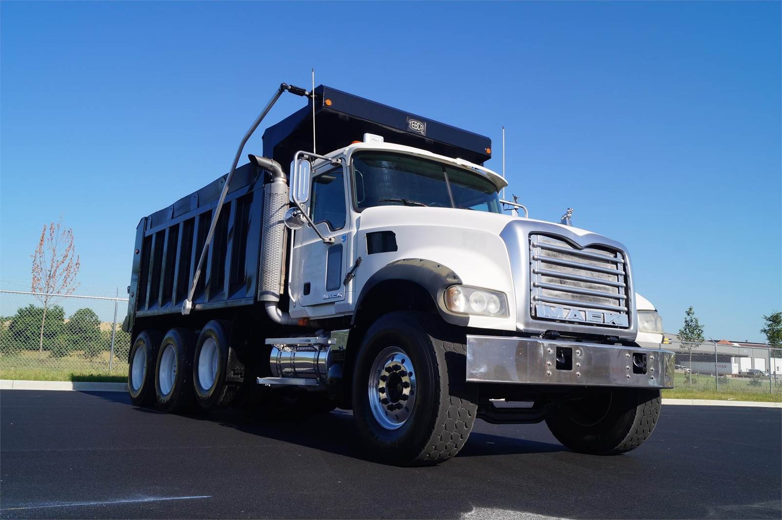 2007 Mack Granite CTP713 Tri Axle Dump Truck - MP7 395HP, 10 Speed ...