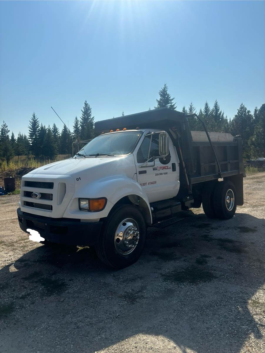 2007 Ford F-750 Dump Truck For Sale, 212,000 Miles | Athol, ID | 13230551 | MyLittleSalesman.com