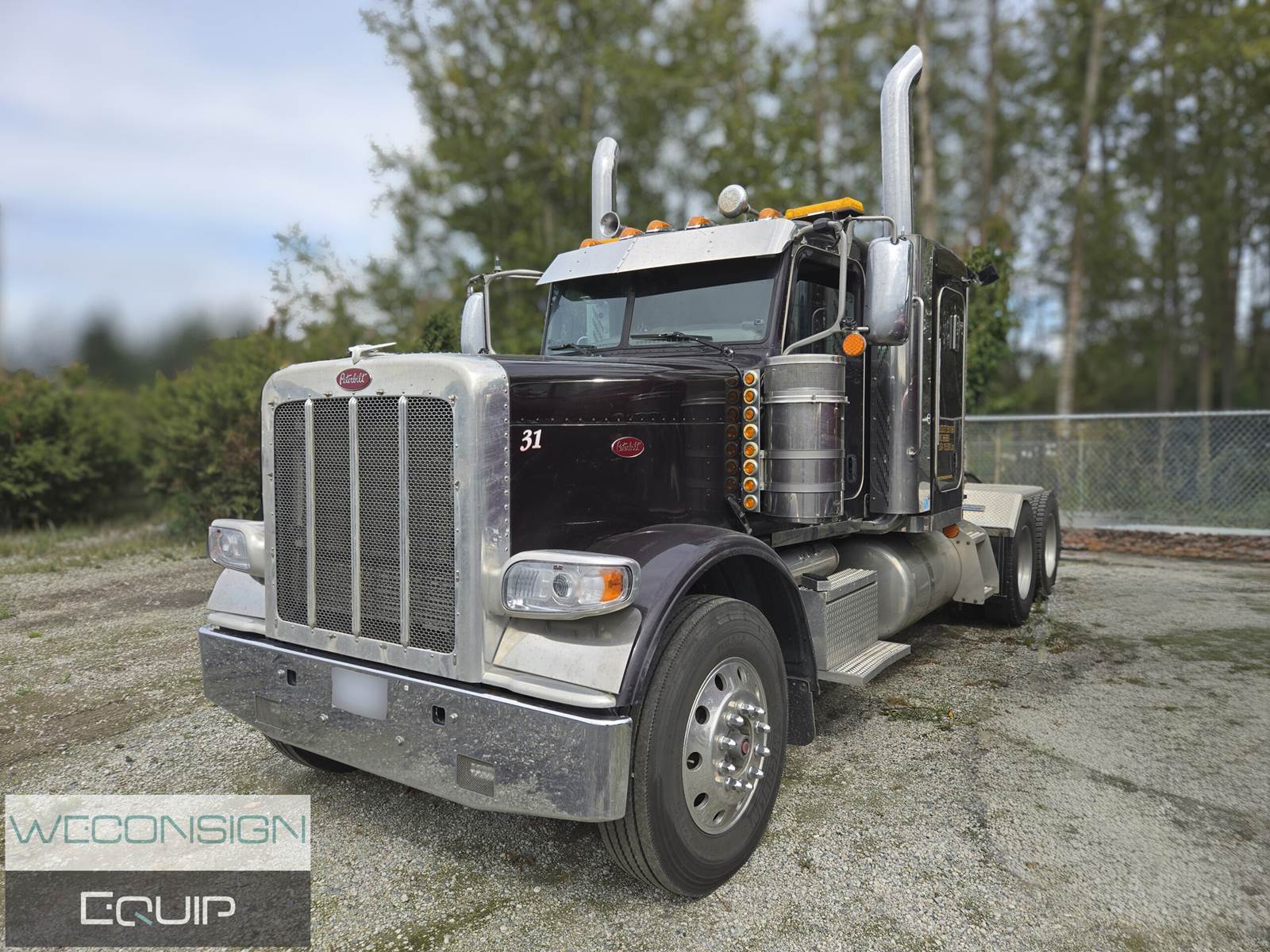 2018 Peterbilt 367 Day Cab Truck - Rebuilt Cummins X15 For Sale, 24,797 ...