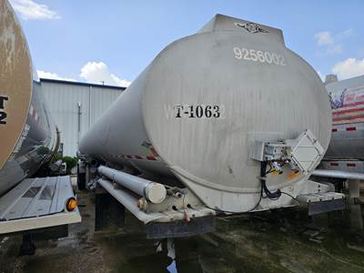 1992 Beall Tandem Axle Aluminum Fuel Tanker Trailer - Spring, Fixed ...