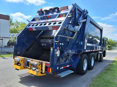 2017 Crane Carrier (CCC) LET2 Tandem Axle Side Load Garbage Truck ...
