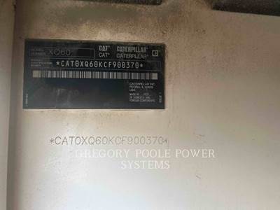 2019 Caterpillar XQ60 Generator For Sale, 10,092 Hours | Garner, NC ...