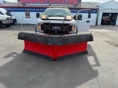 2019 Ford F-550 Flatbed Truck - Boss Power-V Snow Plow For Sale ...