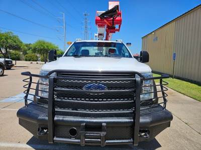 2018 Ford F550 4X4 ETI MH 37 IH BUCKET TRUCK TURBO DIESEL MATERIAL ...
