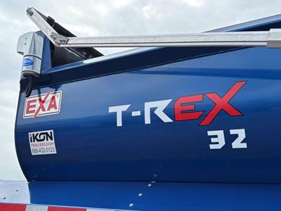 2026 EXA T-REX 34 ft Half Round End Dump Trailer - Tandem Axle, Steel ...