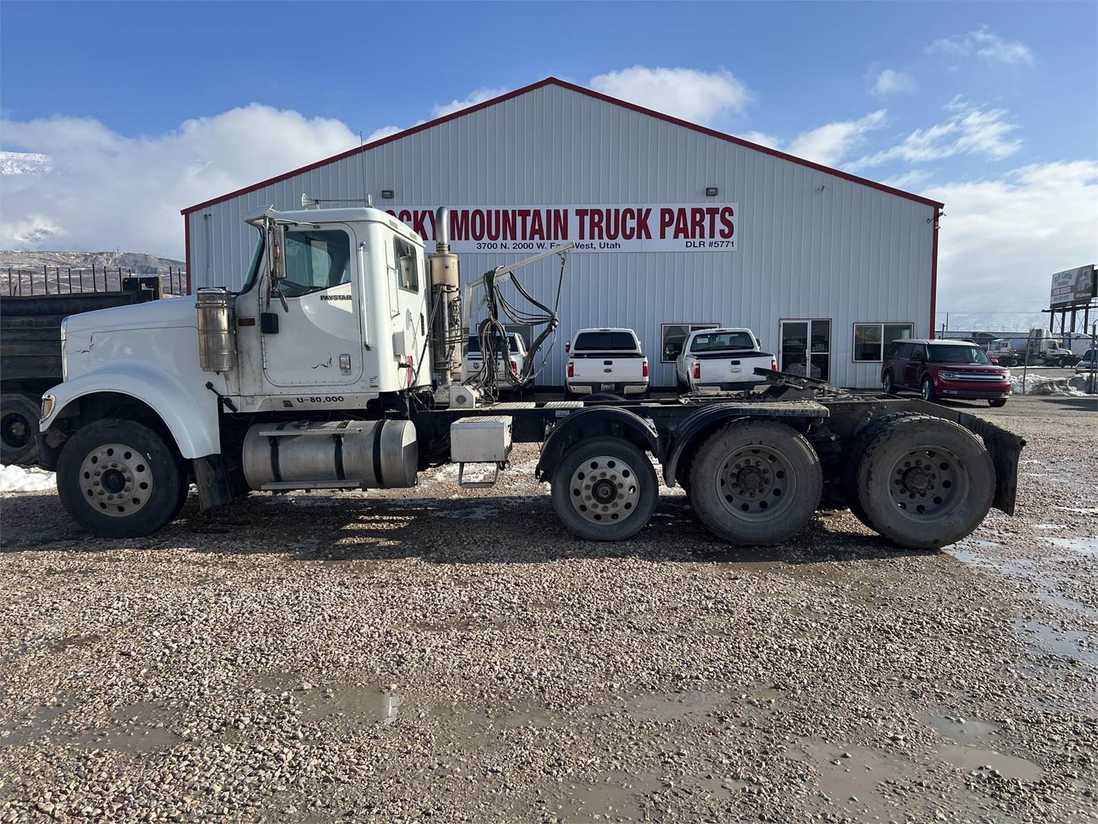 2013 International Paystar 5500 Tri Axle Day Cab Truck - Cummins, 18 ...