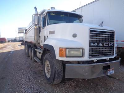 1997 Mack CL713 Quad Axle Dump Truck - E7-427, 8 Speed Manual, 17' Dump ...