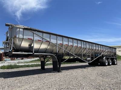 2025 BTR 50ft Tandem Axle Stainless Steel Belt Trailer - Air Ride ...