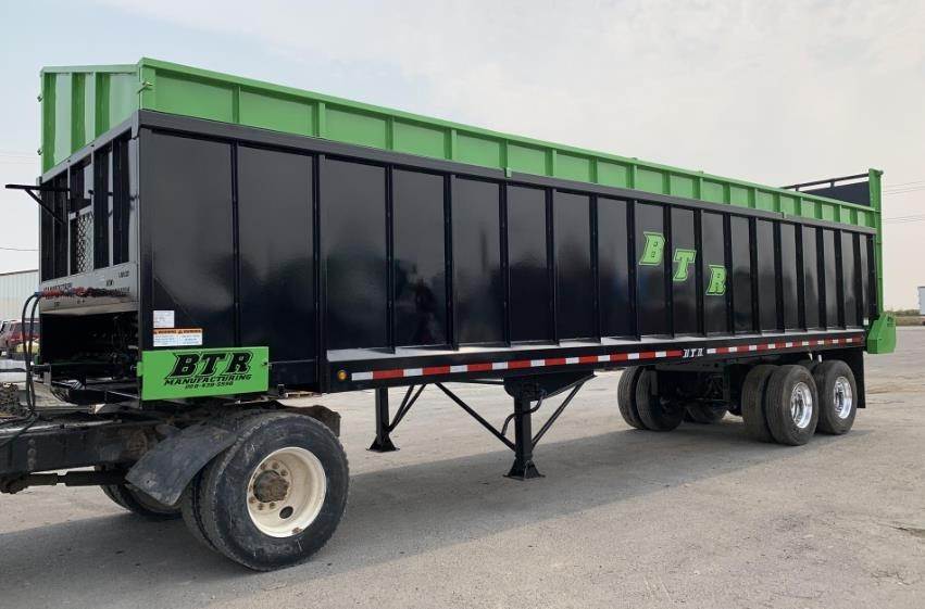 2023 BTR 36x102 Tandem Axle Steel Live Floor Trailer - Air Ride, Fixed ...