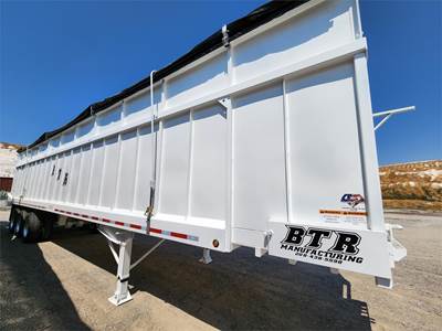 2025 BTR 44x102 Tri Axle Live Floor Trailer - Air Ride, Fixed Axle For ...