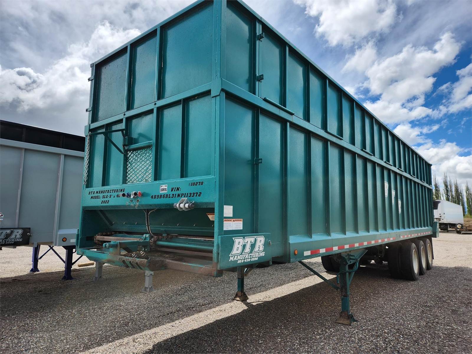 2022 BTR SLG40 Live Floor Trailer For Sale | Paul, ID | 12893986 ...