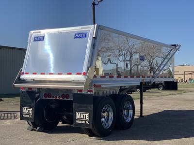 2024 MATE 24 Ft Semi Frameless Smooth Side Tandem End Dump Trailer For Sale - Houston, TX | MATE ...